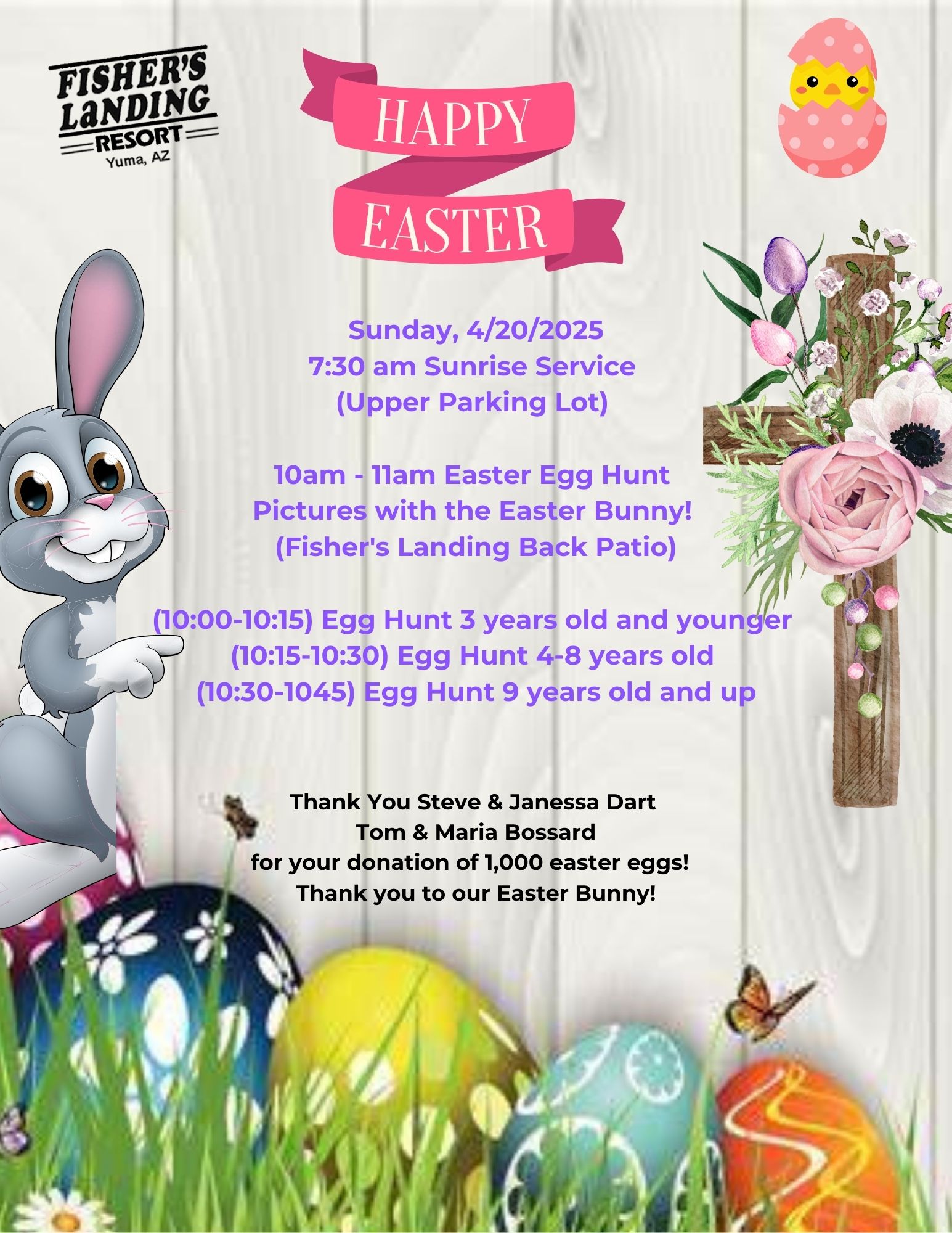 Easter Happenings | Fisher's Landing Resort